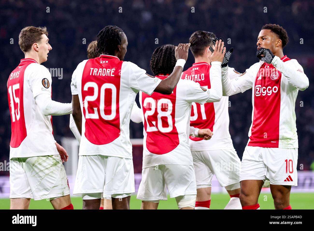 Amsterdam, Netherlands. 30th Jan, 2025. AMSTERDAM, NETHERLANDS - JANUARY 30: Kian Fitz-Jim of ...