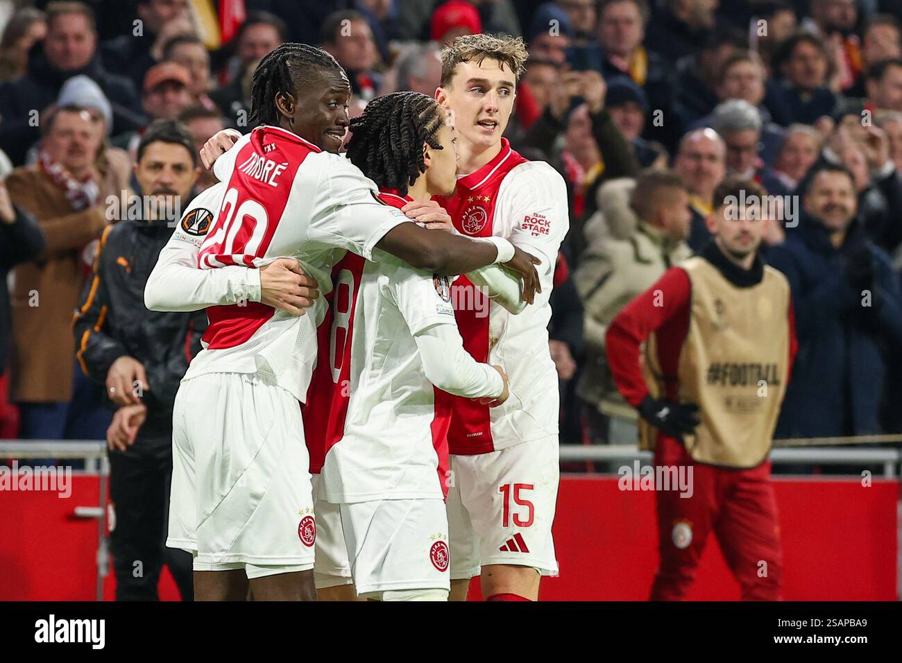 Amsterdam, Netherlands. 30th Jan, 2025. AMSTERDAM, 30-01-2025, JohanCruijff Arena, football ...