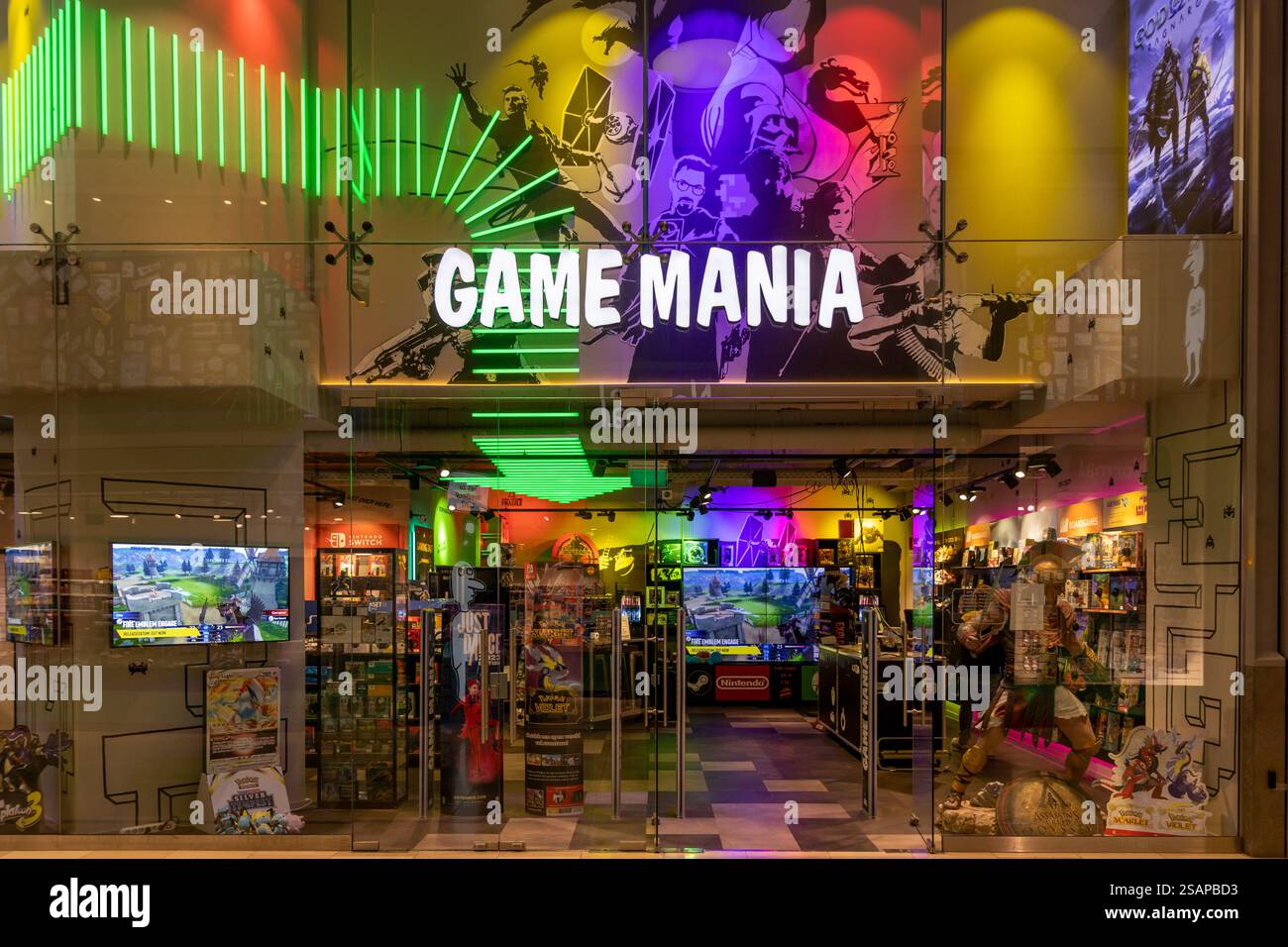 Game Mania store logo, a Dutch store where you can buy video games ...