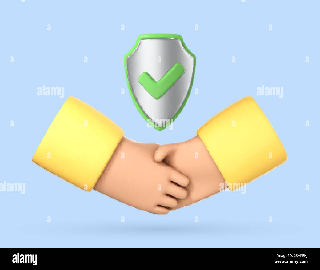 Blue sign handshake symbol icon hi-res stock photography and images - Alamy