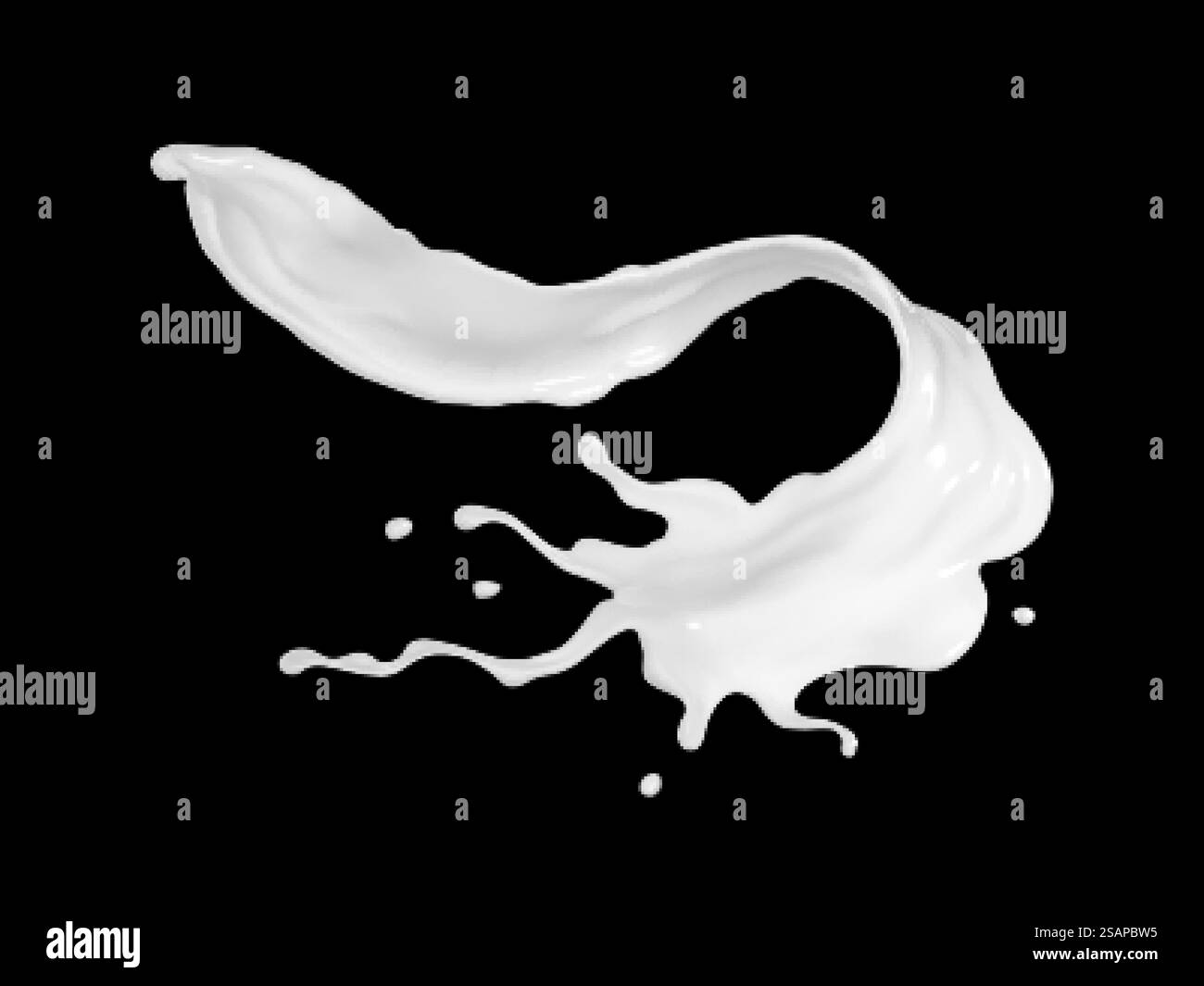 Close up pouring fresh organic Stock Vector Images - Alamy