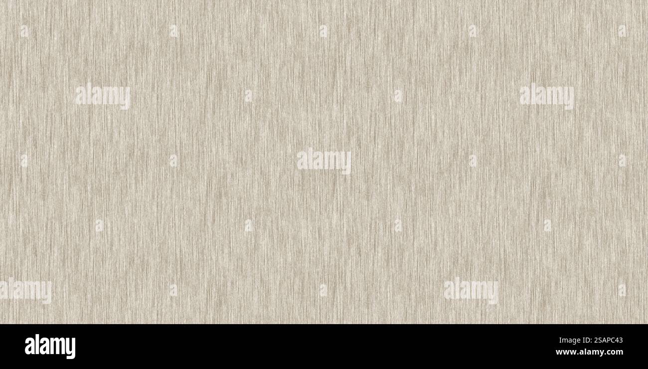 Ecru marled fabric woven effect seamless border background. Jute ...