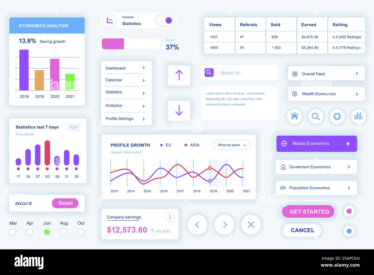 Chart and hud diagrams hi-res stock photography and images - Alamy