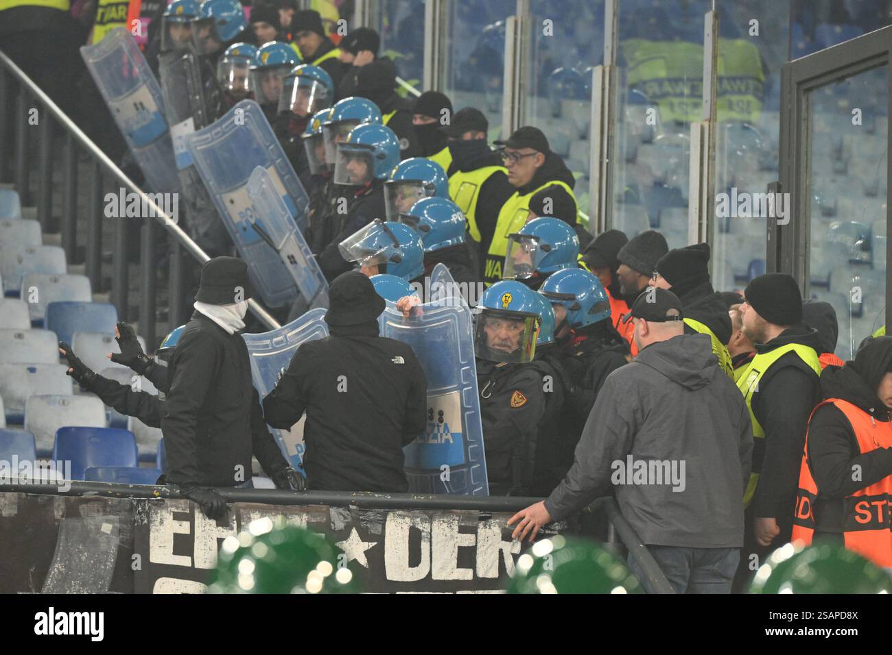 Stadio Olimpico, Rome, Italy. 30th Jan, 2025. UEFA Europa League ...