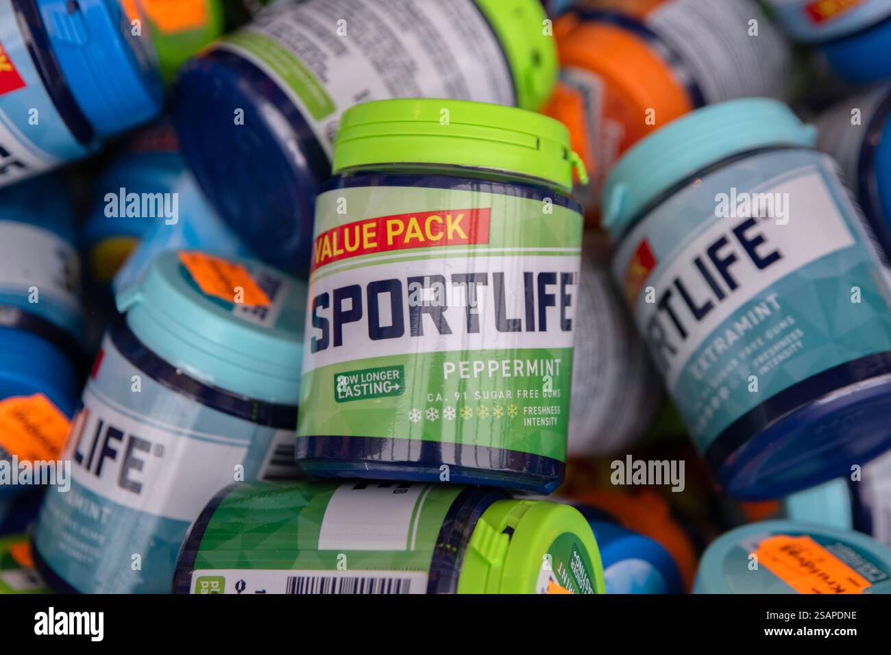 Sportlife chewing gum hi-res stock photography and images - Alamy