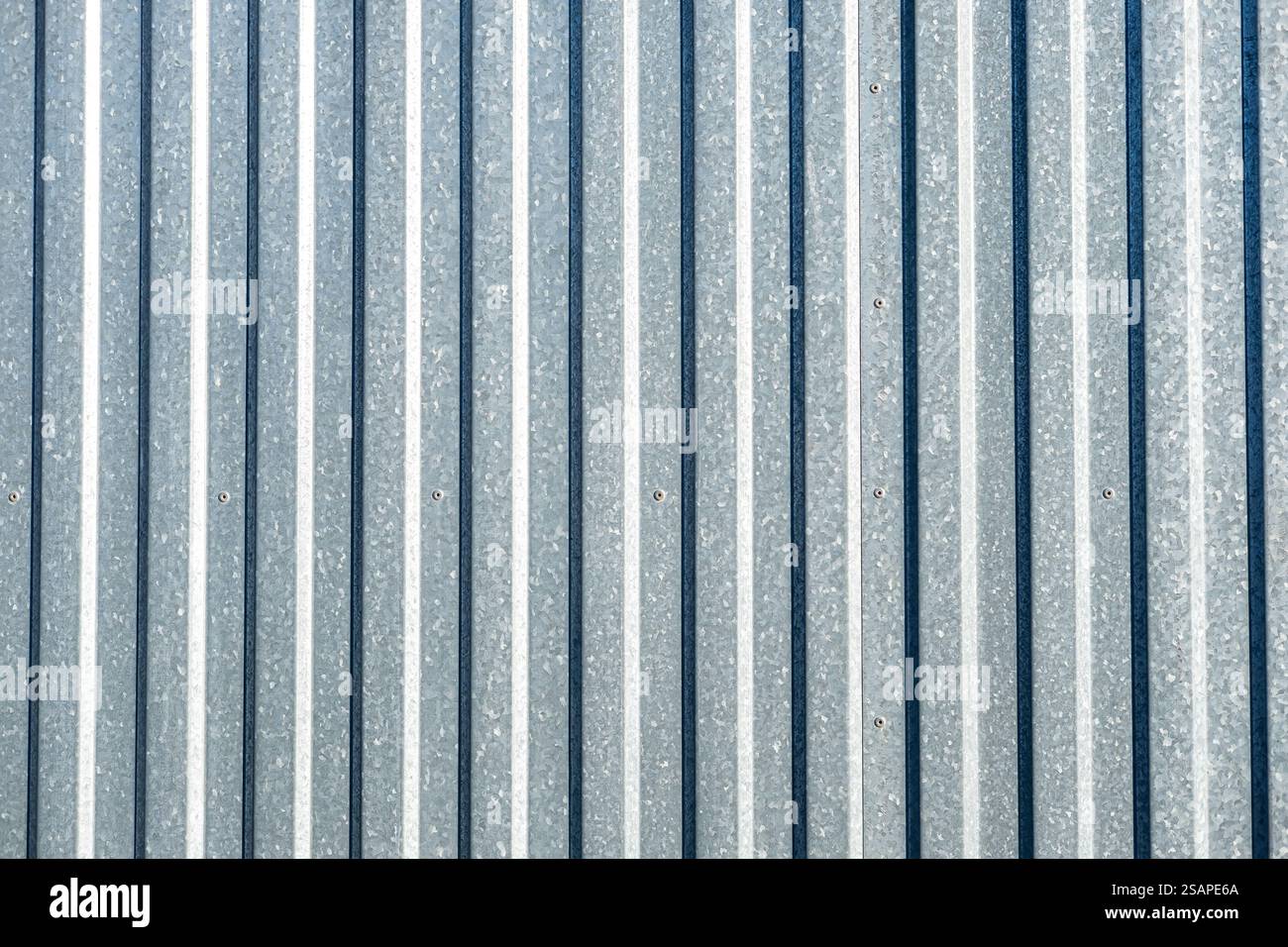 silver metal corrugated metallic door detail and background for ...