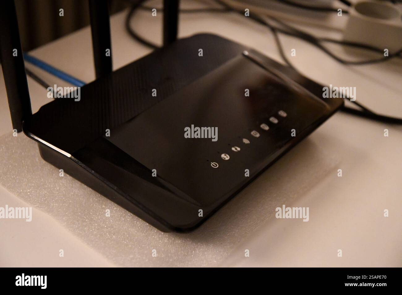 Copenhagen/ DenmarK/30 JANUARY 2025/d-link wi fi internet router at ...