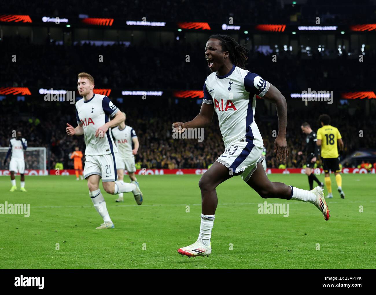 London, UK. 30th Jan, 2025. Oyindamola Ajayi of Tottenham Hotspur ...