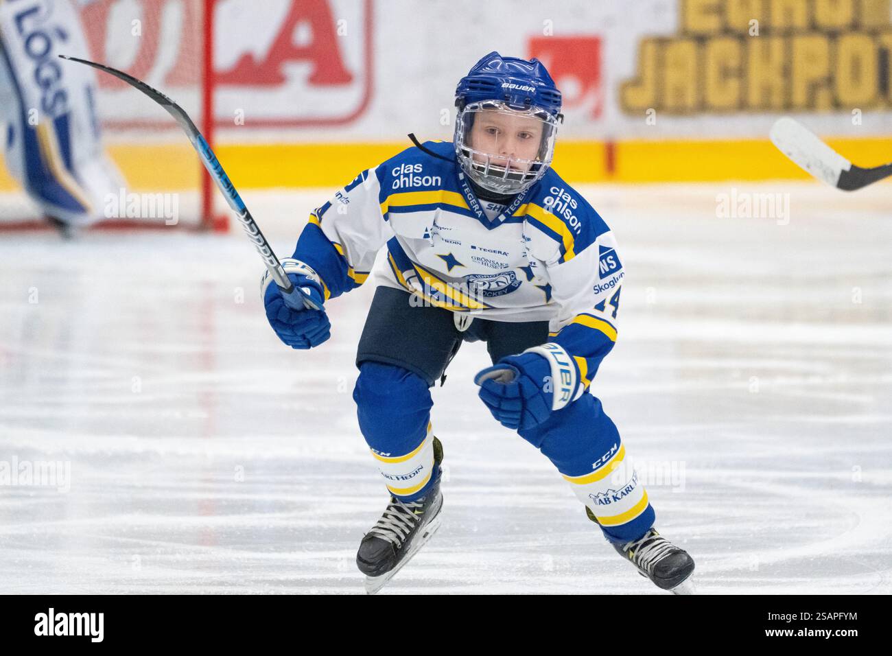 Leksand, Sverige. 30th Jan, 2025. 250130 Matchens knatte inför ...