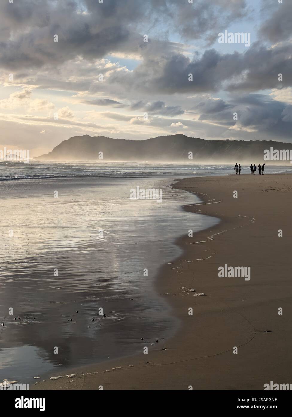 sunset at Myoli Beach South Africa Stock Photo - Alamy