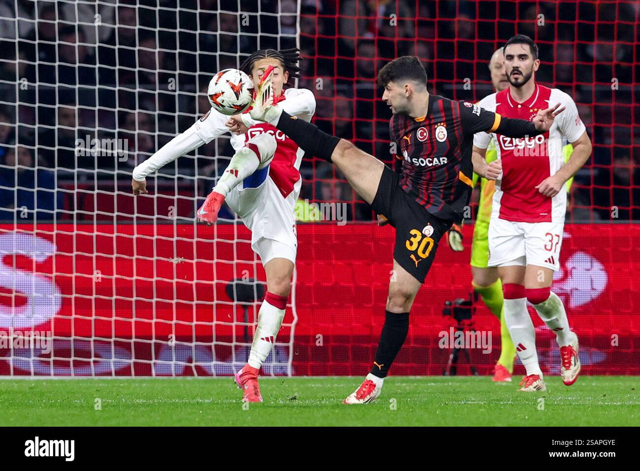 Amsterdam, Netherlands. 30th Jan, 2025. AMSTERDAM, NETHERLANDS - JANUARY 30: Yusuf Demir of ...