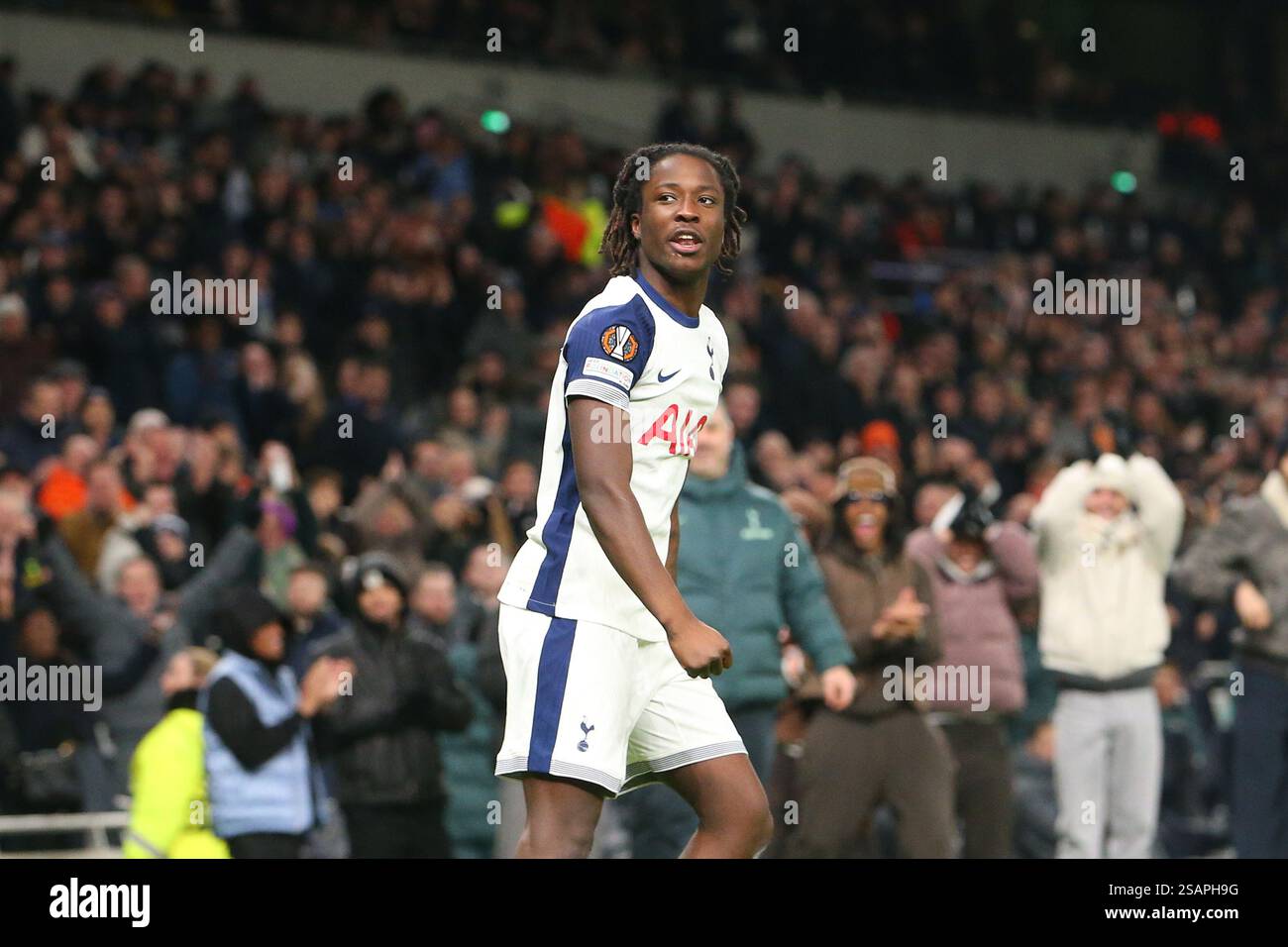 Tottenham Hotspur Stadium, London, UK. 30th Jan, 2025. UEFA Europa ...