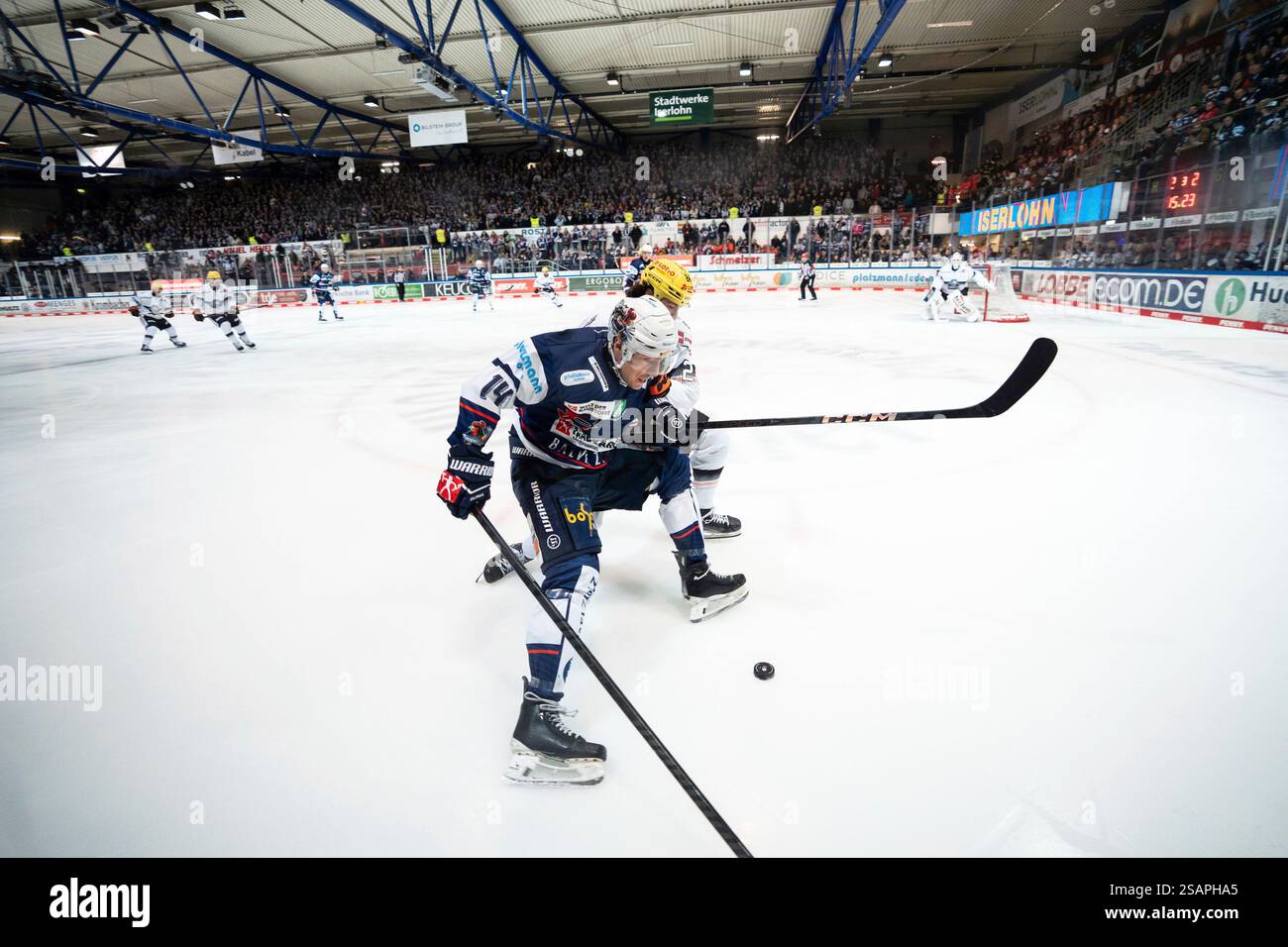 30.01.2025, Balver Zinn Arena, Iserlohn, GER, Penny DEL - Iserlohn ...