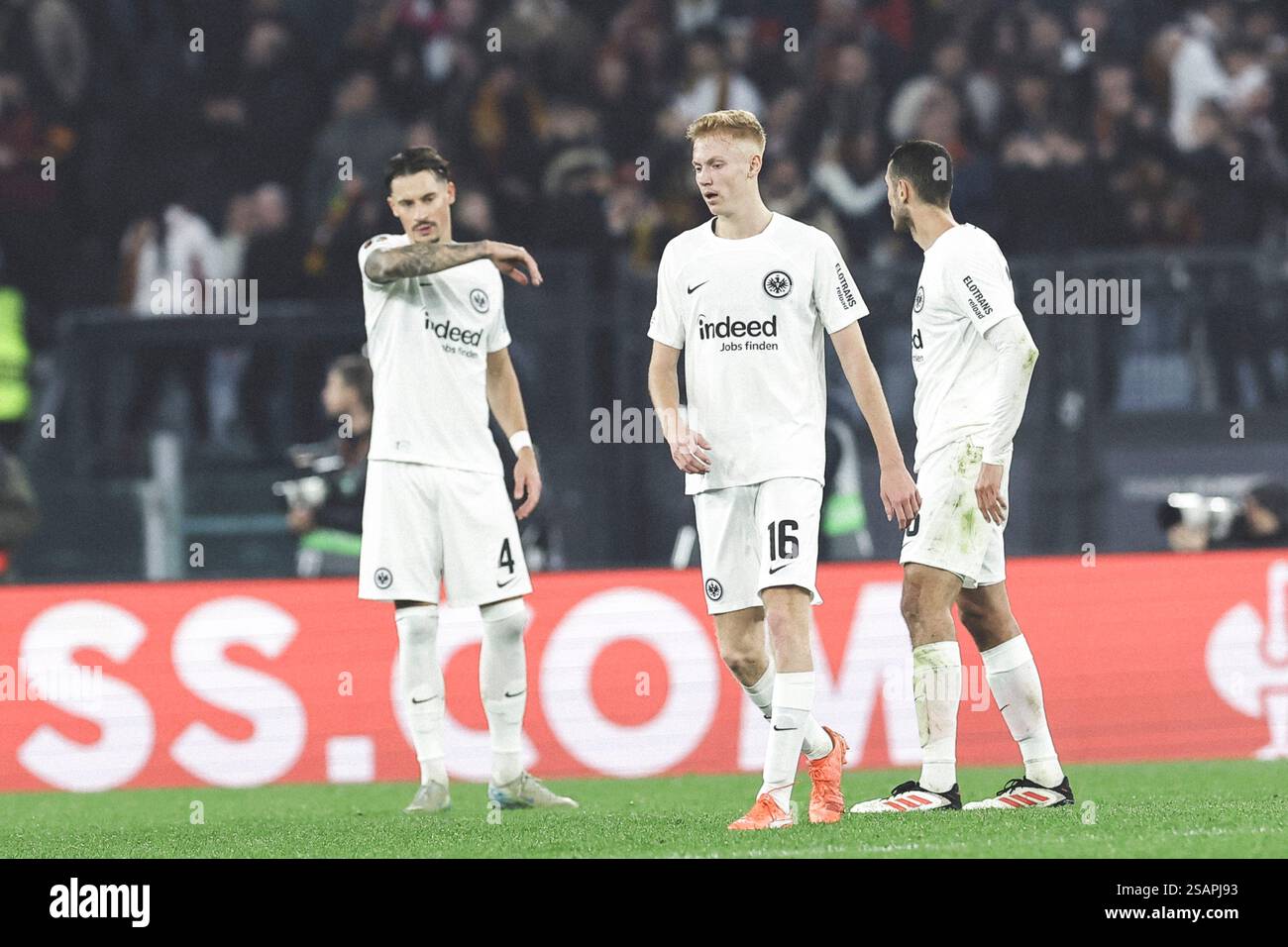 Eintracht looks dejected during UEFA Europa League phase match day 8 ...