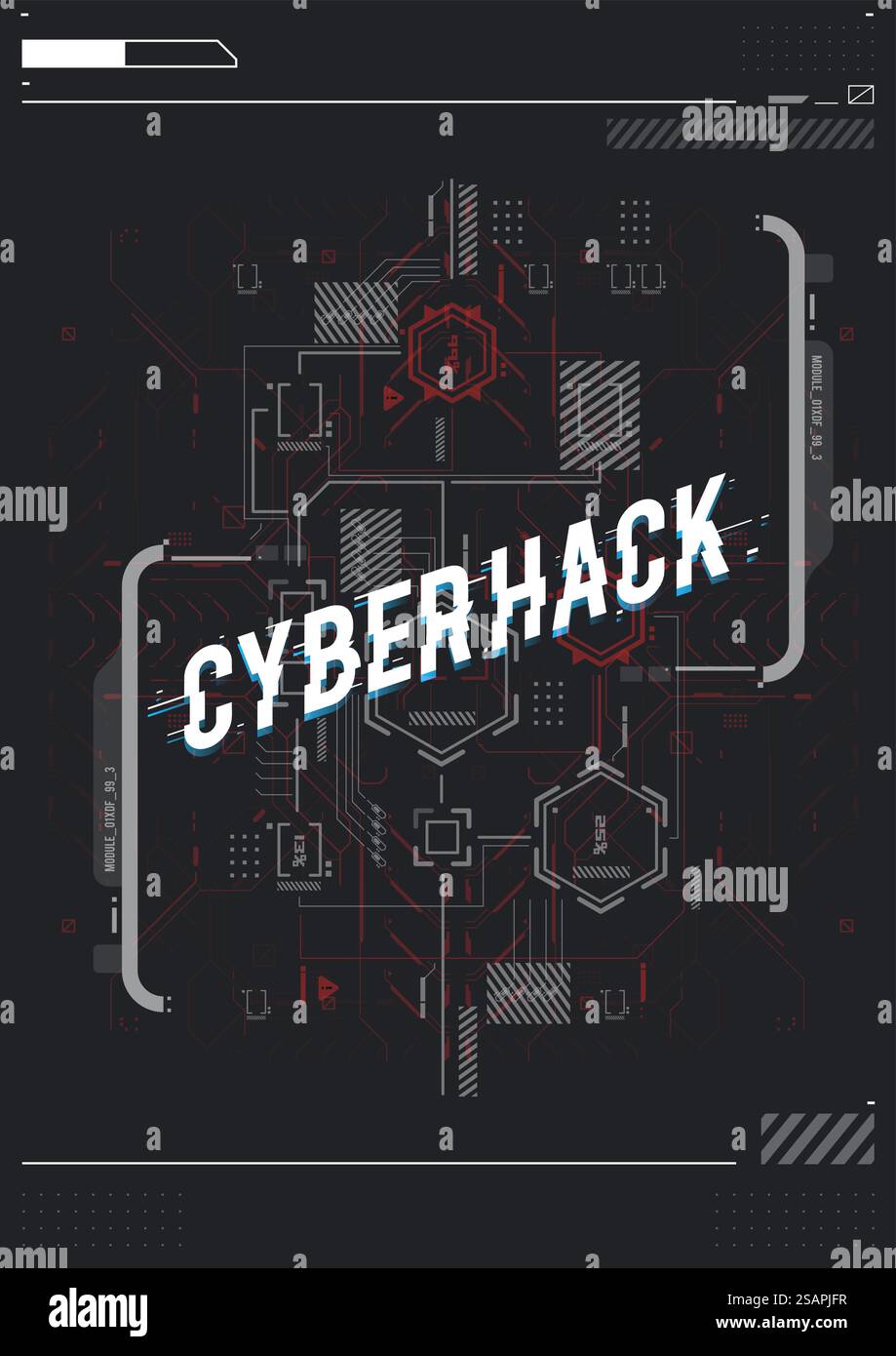 Cyber culture, Cyberpunk futuristic poster. programming and virtual ...