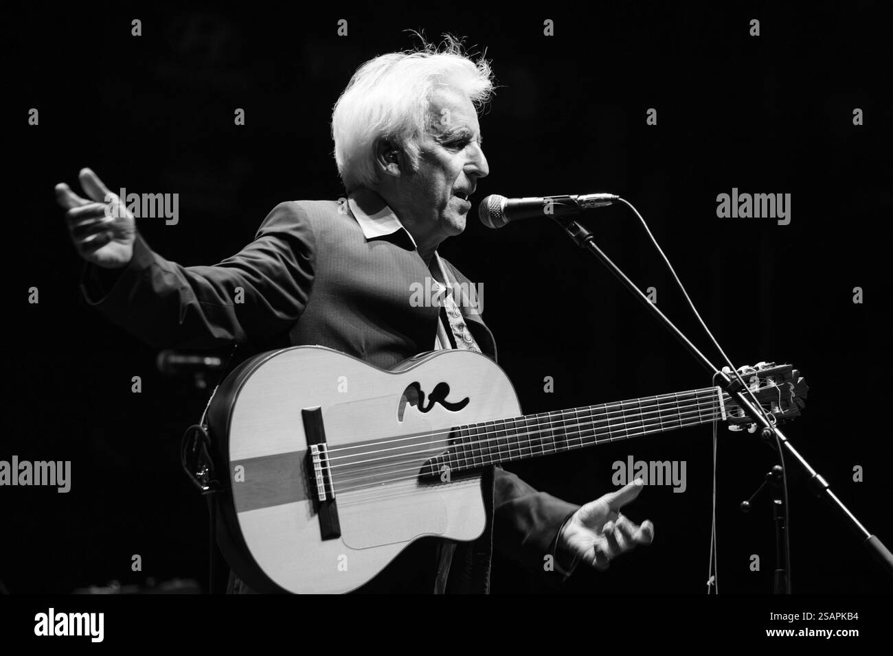 singer Kiko Veneno performs in concert at Teatro Circo Price on January ...