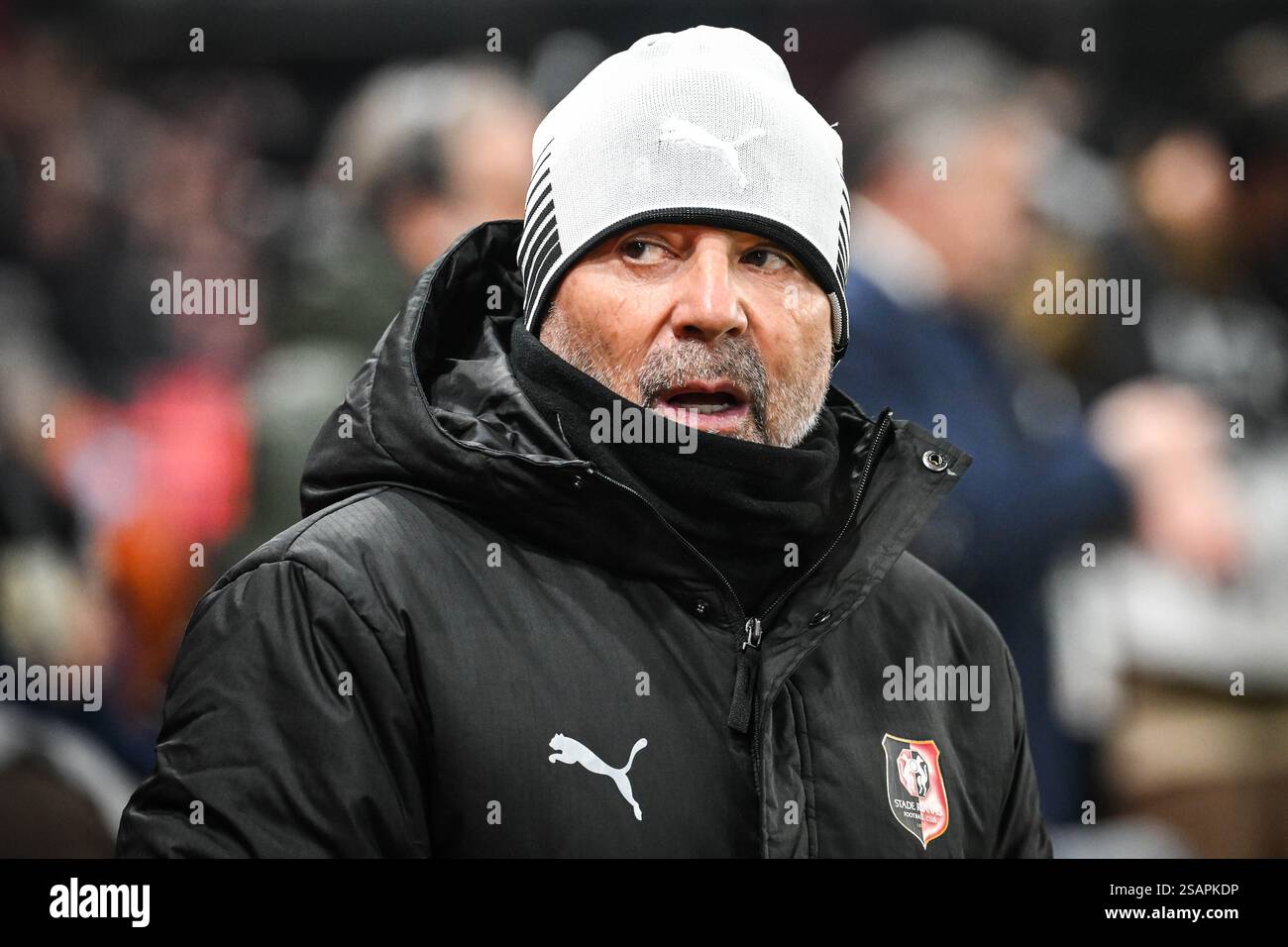 Jorge SAMPAOLI of Rennes during the French championship Ligue 1 ...