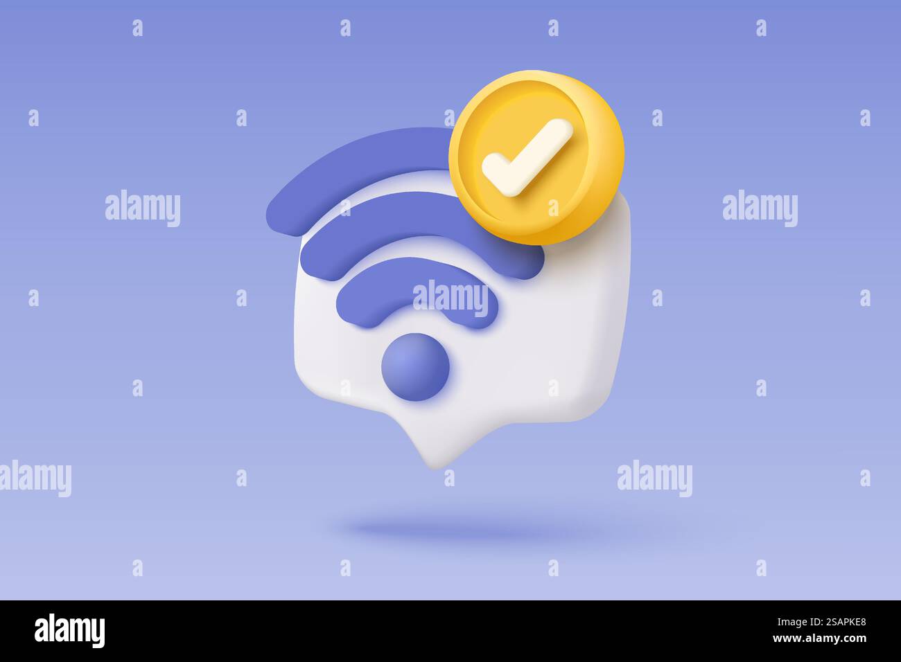 3d wireless connection and sharing network on internet. Hotspot access ...