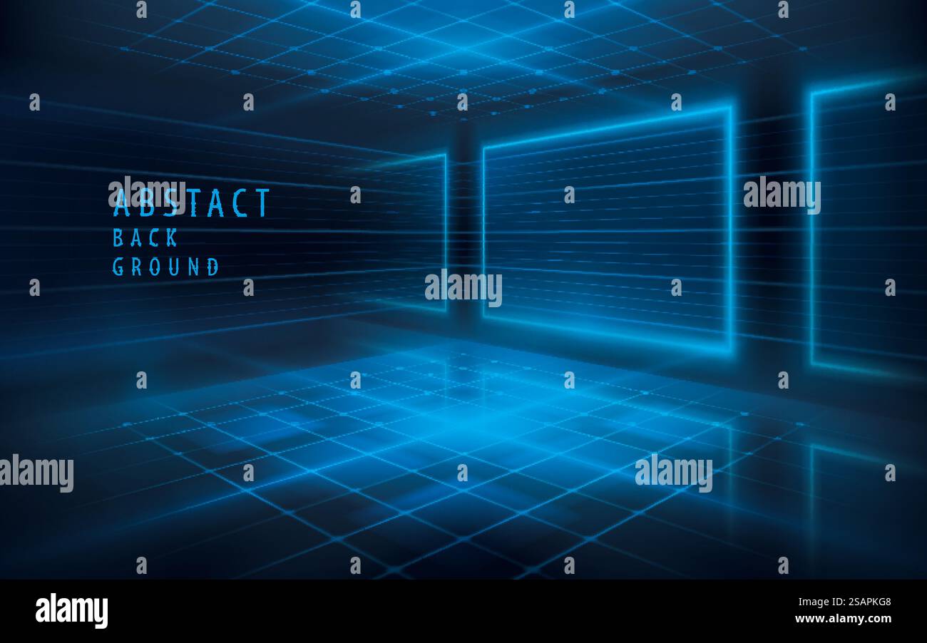 Abstract futuristic neon lights background. Elegant scene Lighting ...