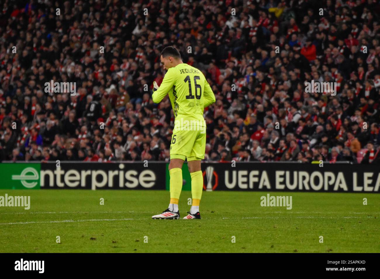 Bilbao, Spain, 30th January, 2025: Martin Jedlicka (16) of Viktoria ...