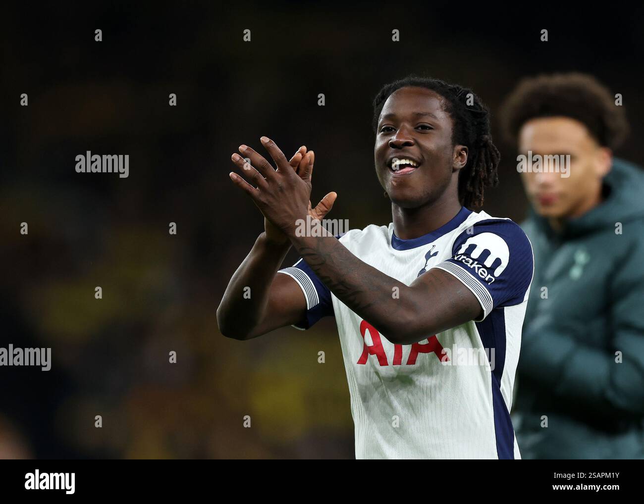 London, UK. 30th Jan, 2025. Oyindamola Ajayi of Tottenham Hotspur ...