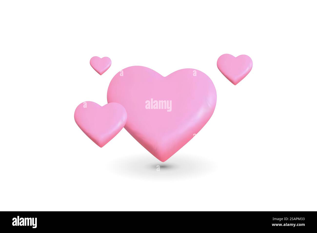 3D Heart icon vector 10 eps design. Like and Heart icon Stock Vector ...