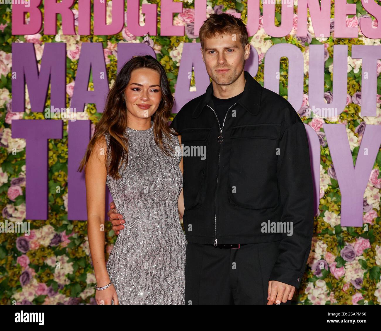 London, UK. 29th Jan, 2025. Melissa Tattam and Toby Watkins attend the ...