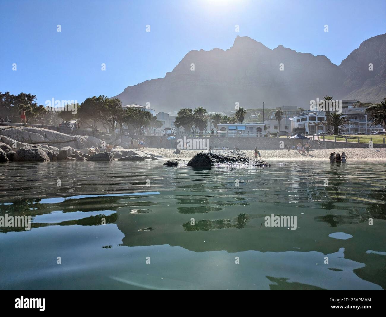 Camps Bay Tidal Pool Stock Photo - Alamy