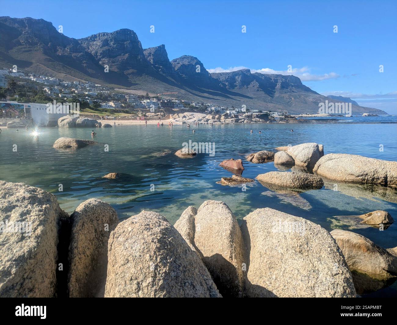Camps Bay Tidal Pool Stock Photo - Alamy