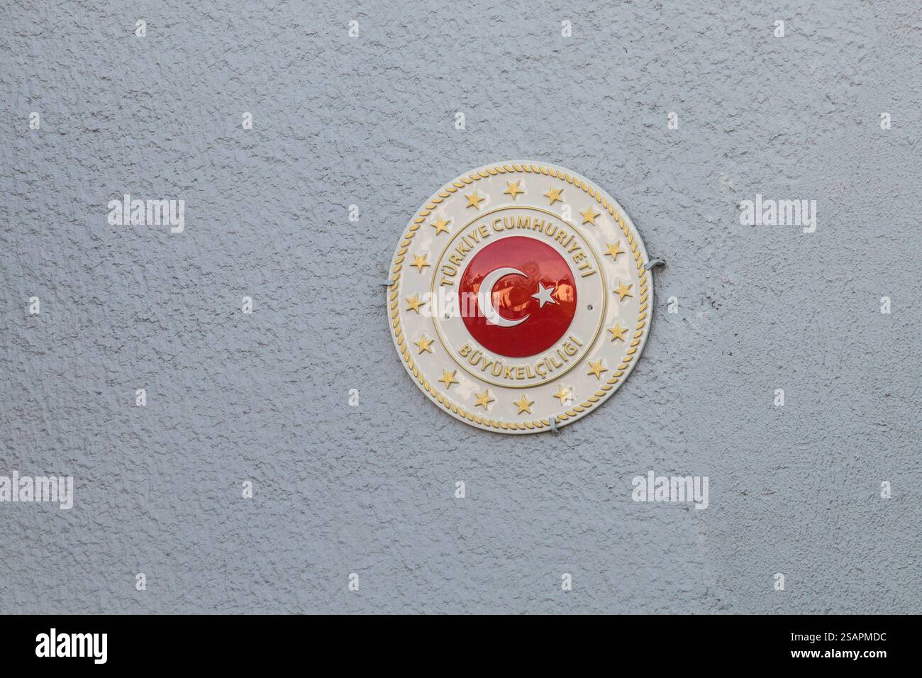 Turkish embassy in Copenhagen, Denmark, on Friday 27 January Copenhagen ...