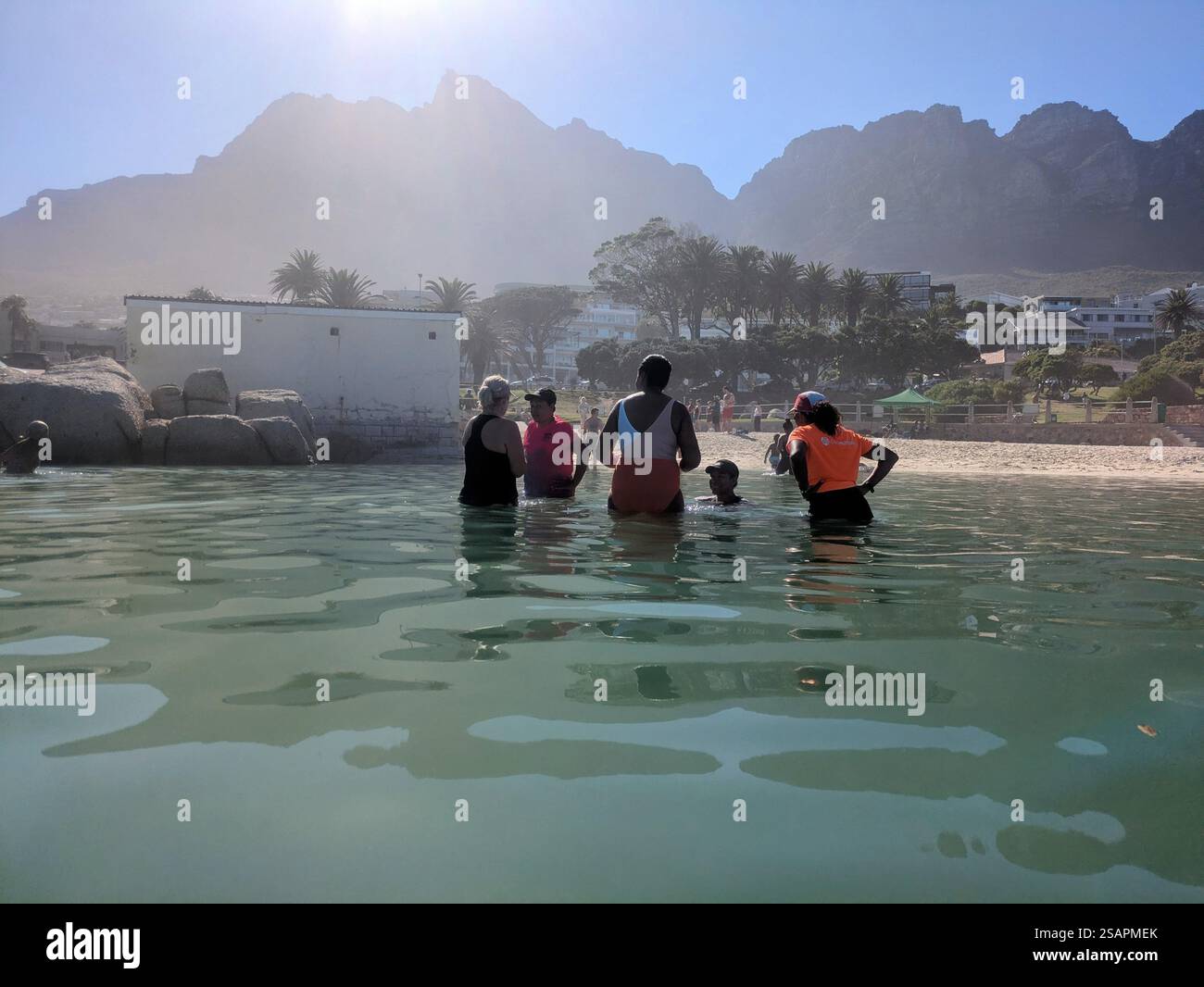 Camps Bay Tidal Pool Stock Photo - Alamy
