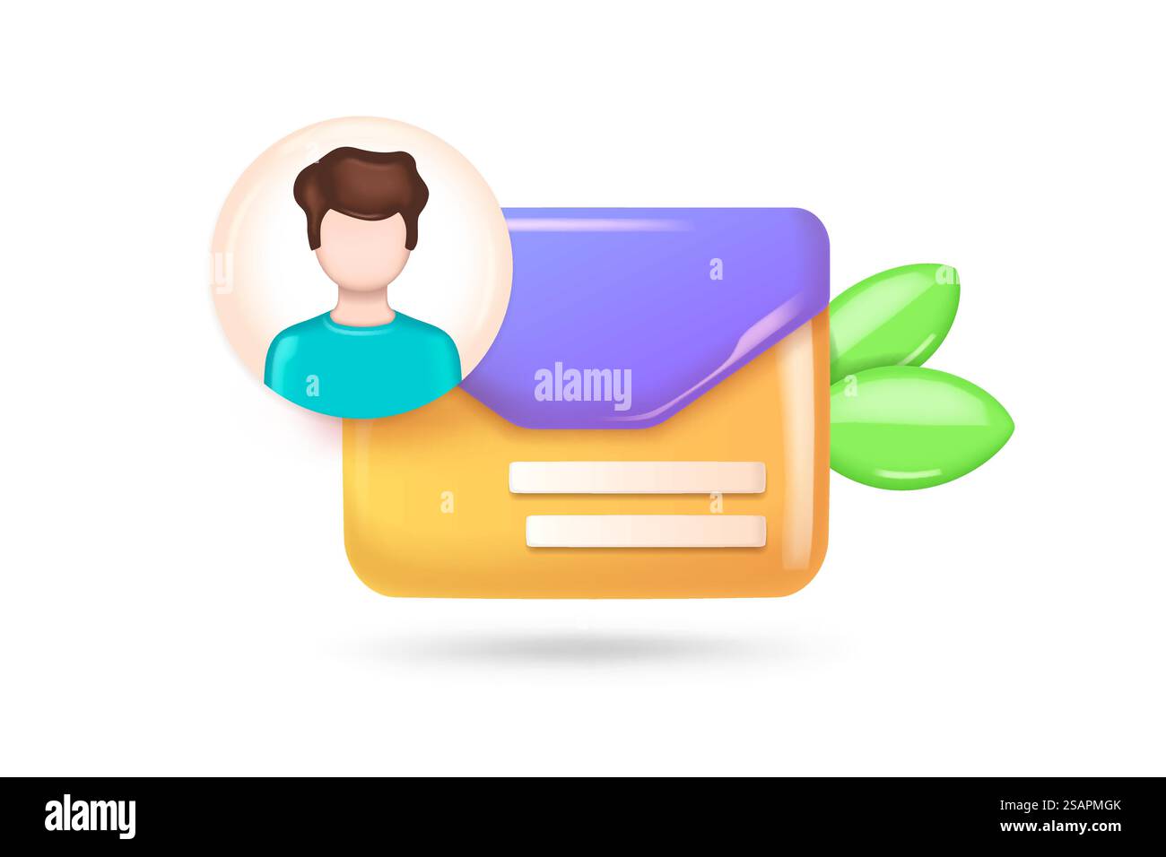 Mail app. Mail service concept. Vector illustration Stock Vector Image ...