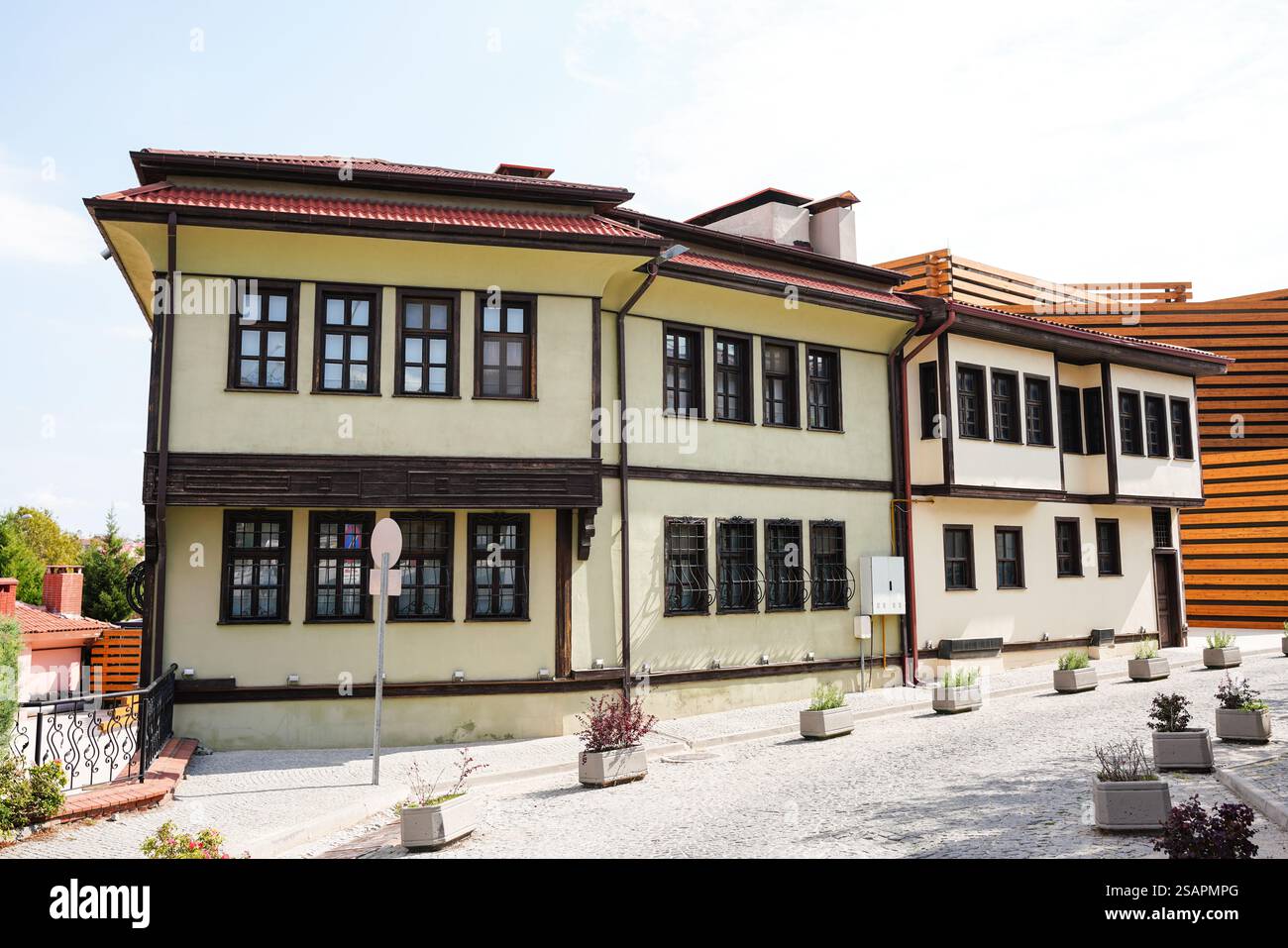 Traditional Building in Eskisehir City, Turkiye Stock Photo - Alamy