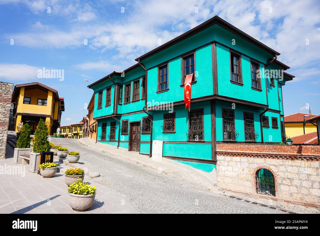 Traditional Building in Eskisehir City, Turkiye Stock Photo - Alamy