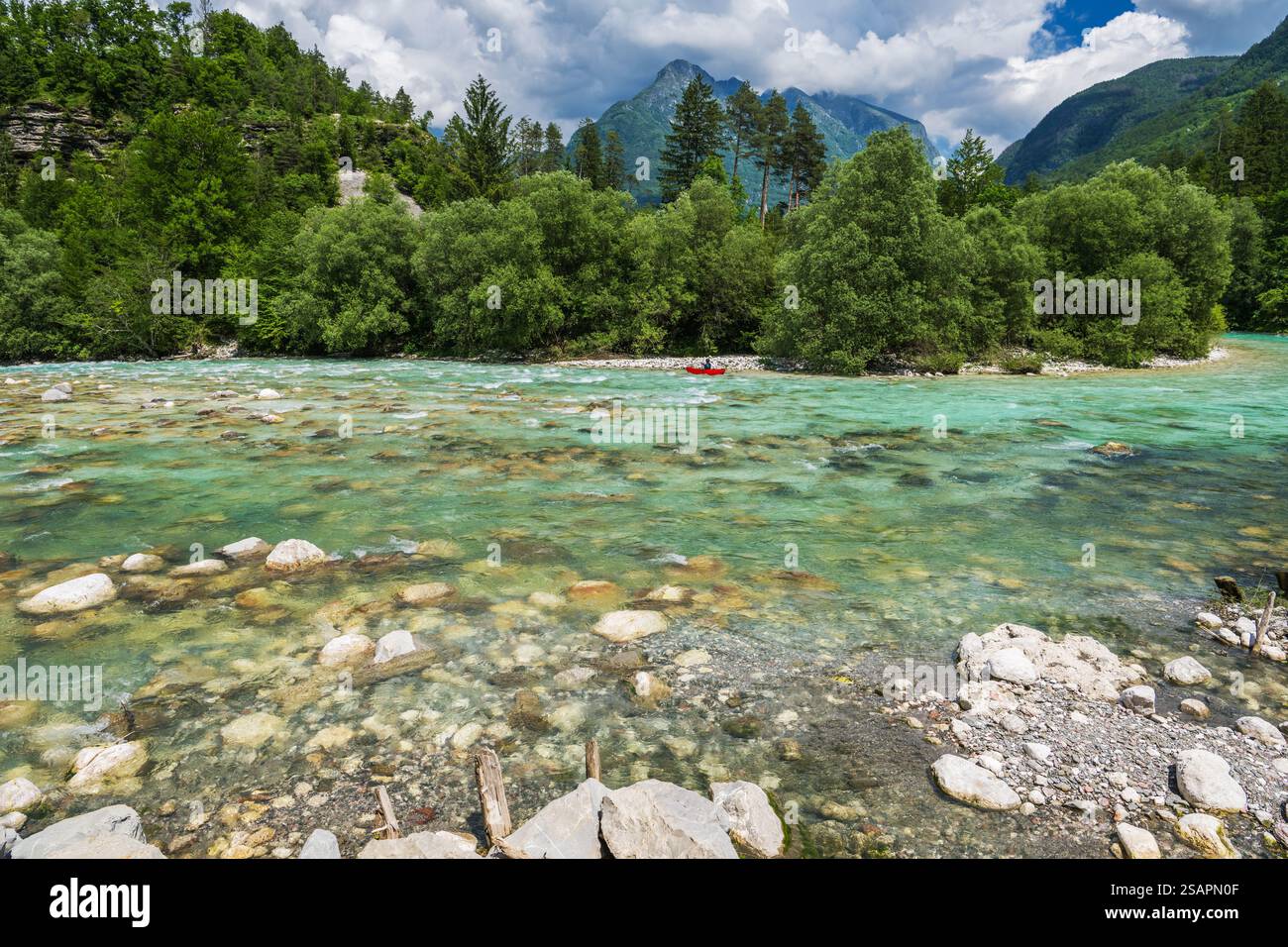 Soca river flows through hi-res stock photography and images - Alamy