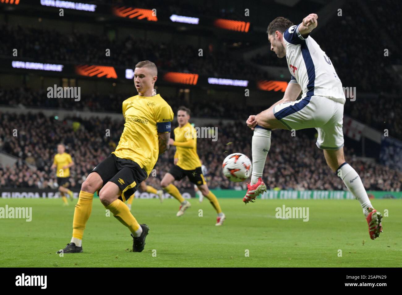 during the UEFA Europa League match between Tottenham Hotspur and ...