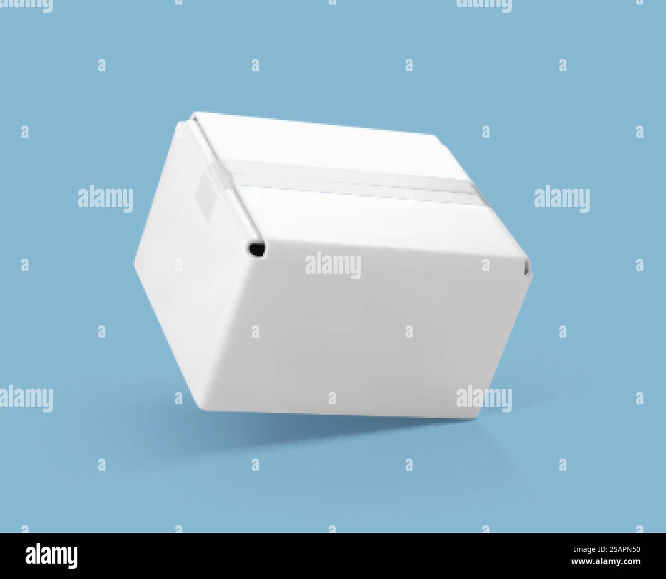 Box export carton 3d Stock Vector Images - Alamy