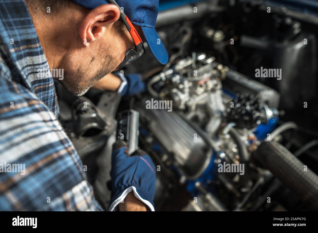 Workbench equipped professional tools hi-res stock photography and ...