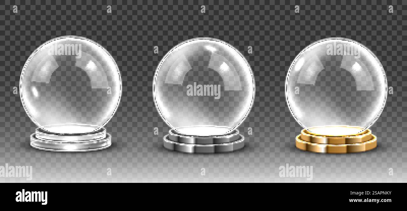 Empty glass sphere hi-res stock photography and images - Alamy