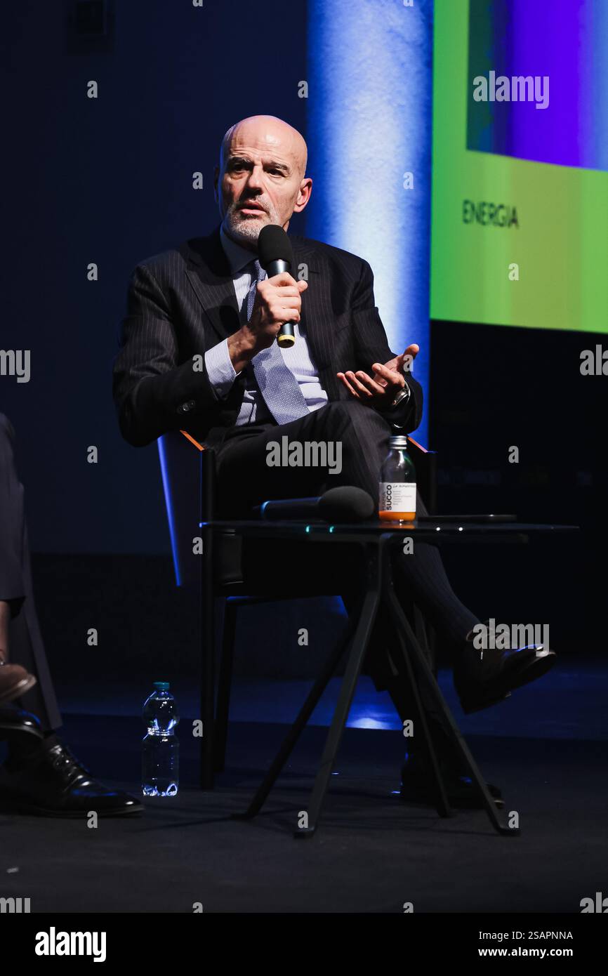 Milan, Italy. 30th Jan, 2025. Milan, The event "The Restart, free to ...