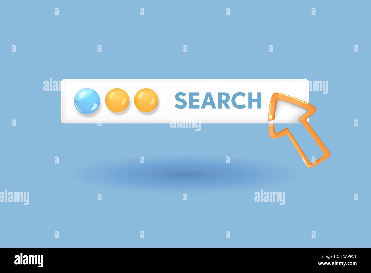 Search bar design element . Search Bar for UI Stock Vector Image & Art ...