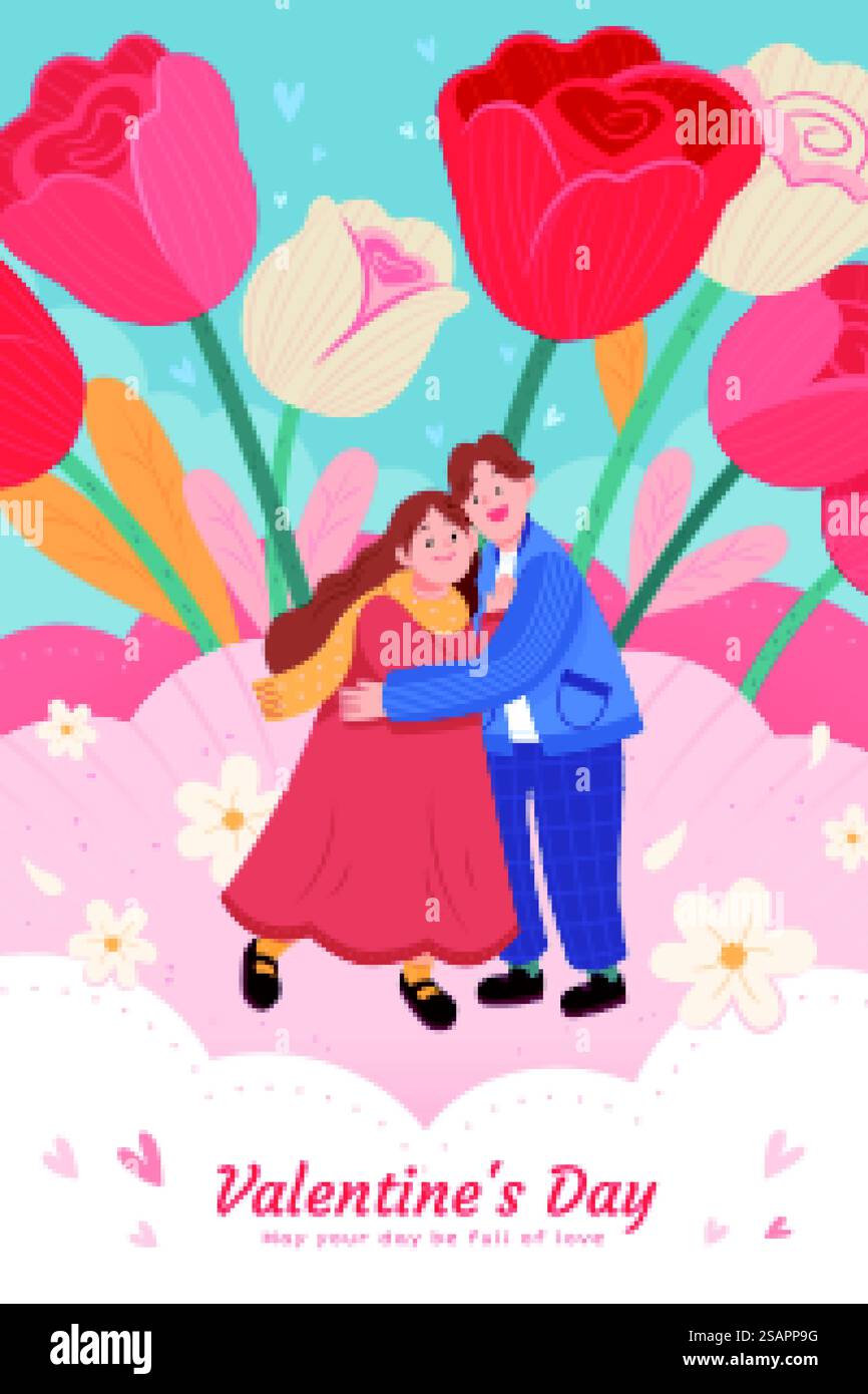 Creative love card design Stock Vector Images - Alamy