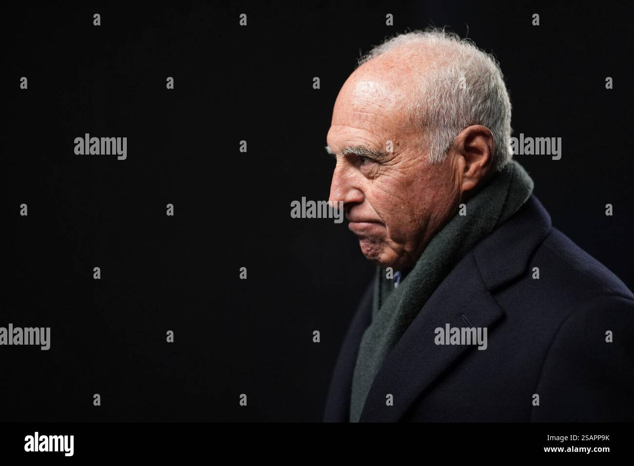 Philadelphia Eagles' Jeffrey Lurie walks off the field before the NFC ...