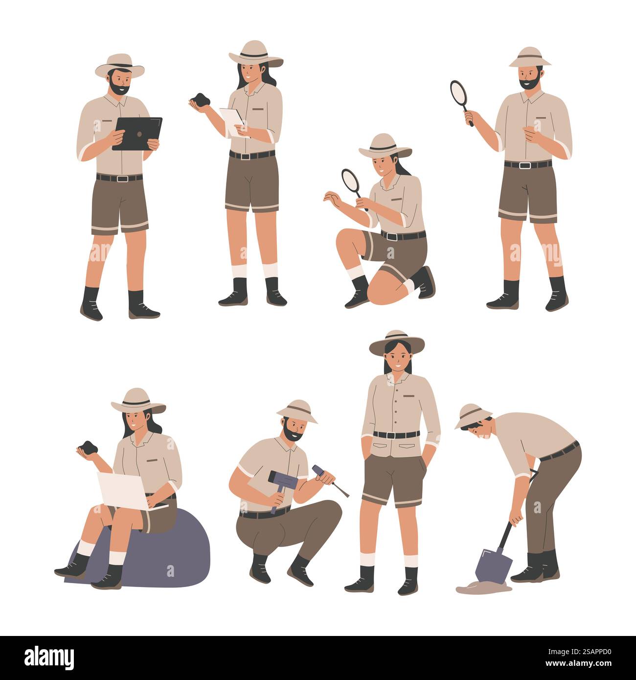 Tool woman job concept Stock Vector Images - Alamy