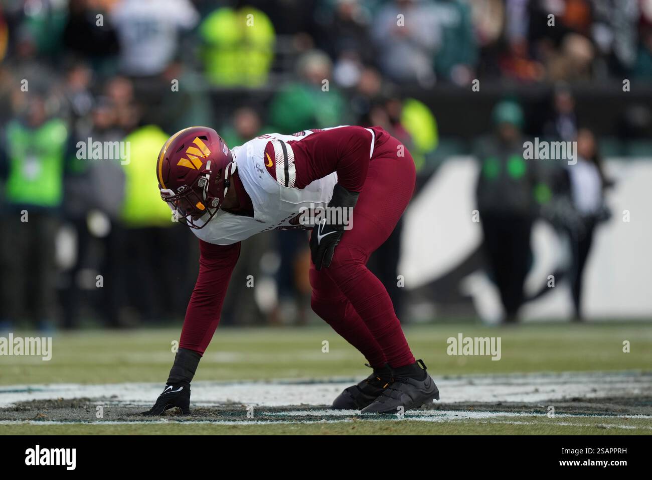 Washington Commanders' Mykal Walker plays during the NFC Championship ...