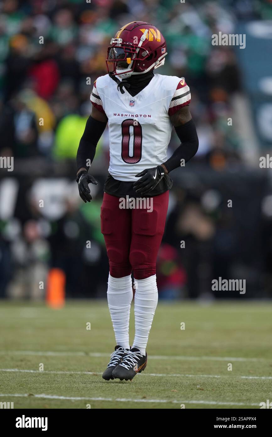Washington Commanders' Mike Sainristil plays during the NFC ...