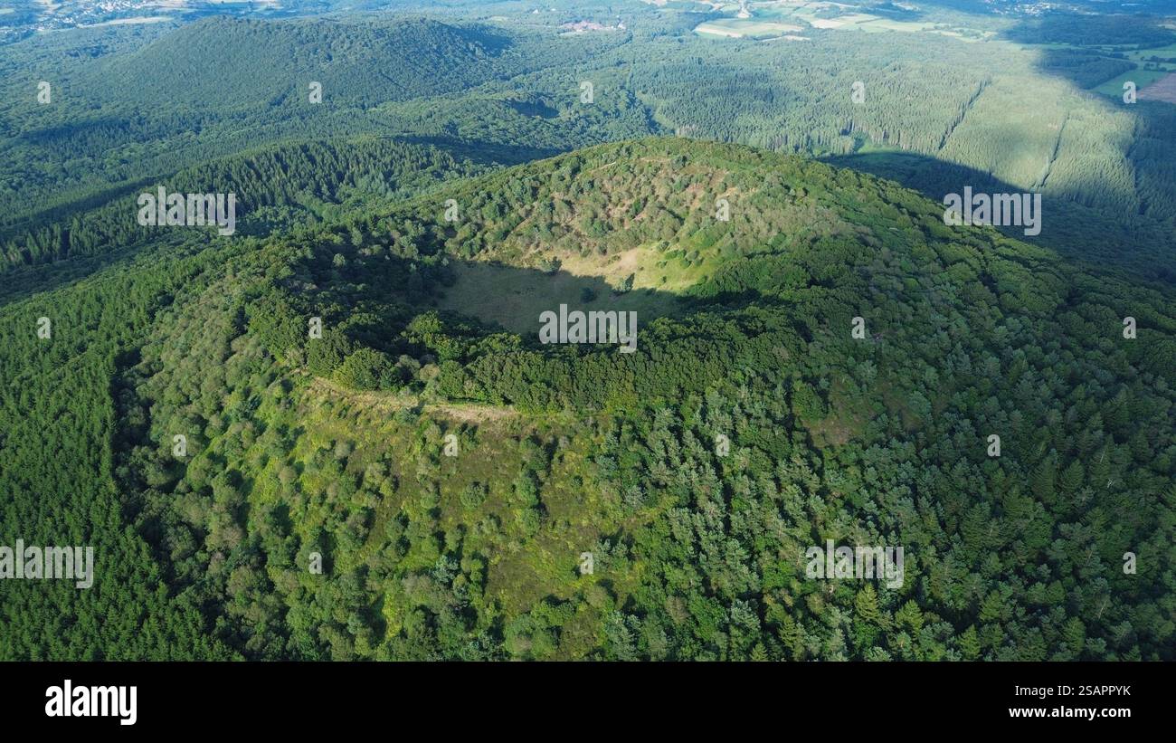 drone photo Jume puy france europe Stock Photo - Alamy