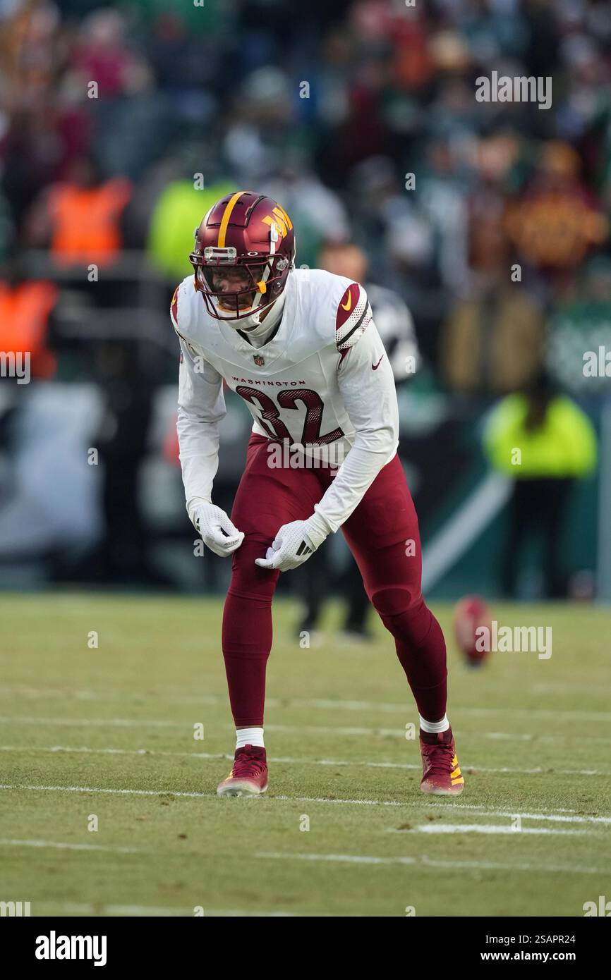 Washington Commanders' Mykal Walker plays during the NFC Championship ...