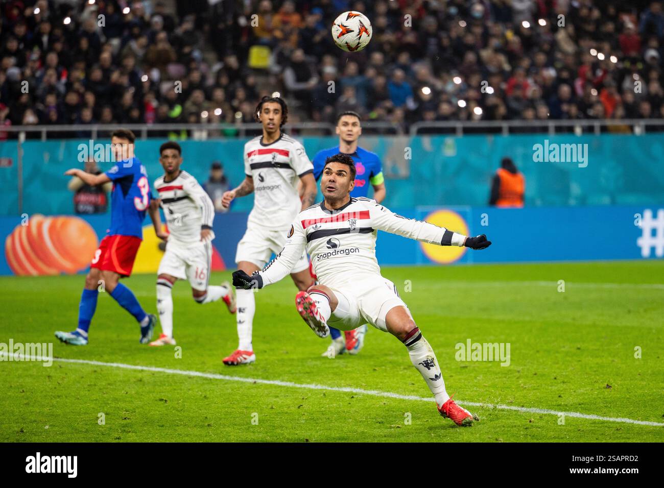 Bucharest, Roumanie. 30th Jan, 2025. Casemiro of Manchester United in ...