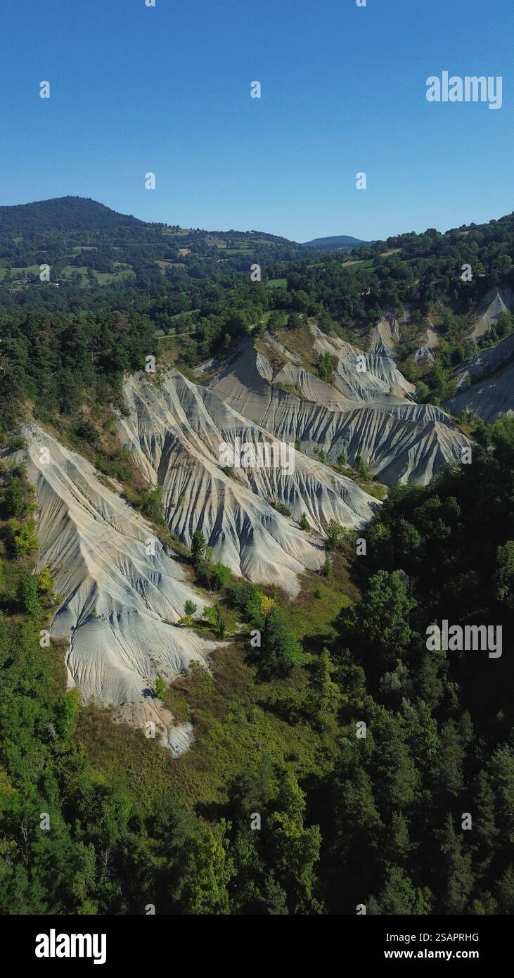 Drone photo corboeuf ravine hi-res stock photography and images - Alamy